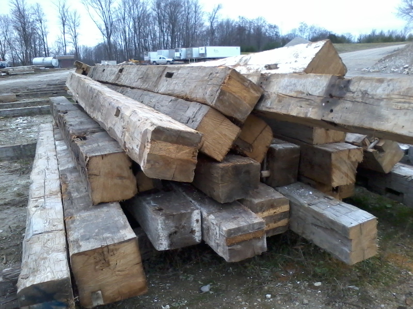 Hand-hewn timber (Elm,Beech,Ash,Hemlock,Pine - Circle Rock Inc ...